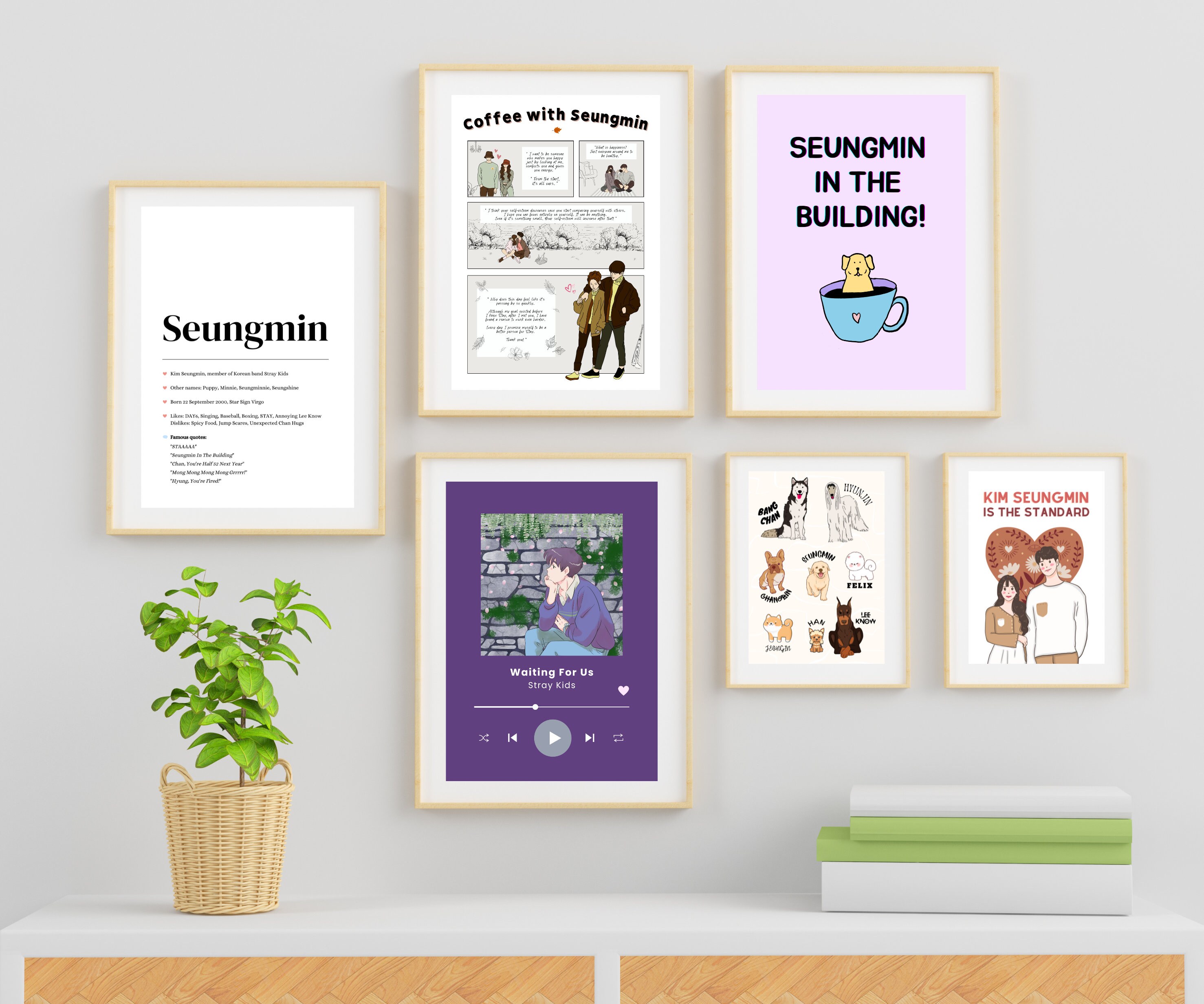 Stray Kids Seungmin Definition Print, SKZ Kpop Dictionary Art (digital ...
