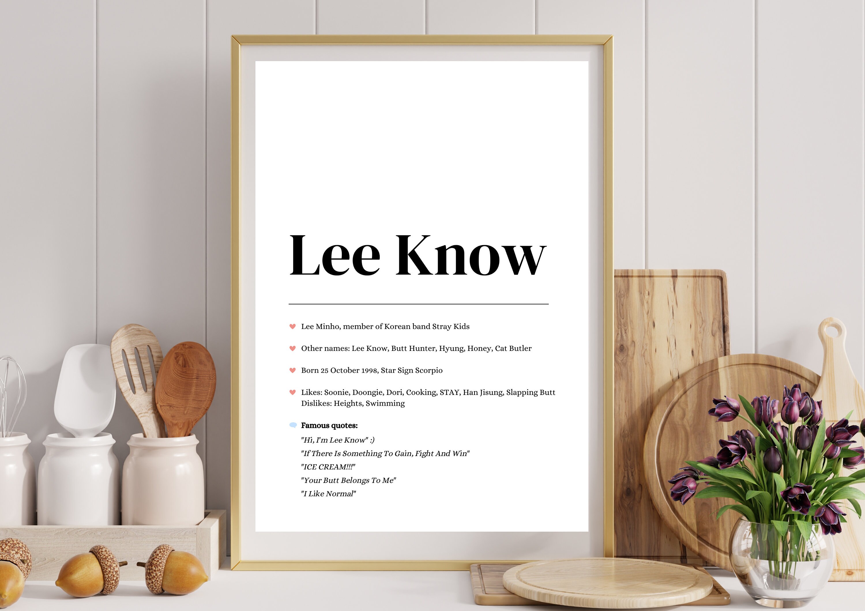 Stray Kids Lee Know Art Lee Know Definition SKZ Lee Know - Etsy