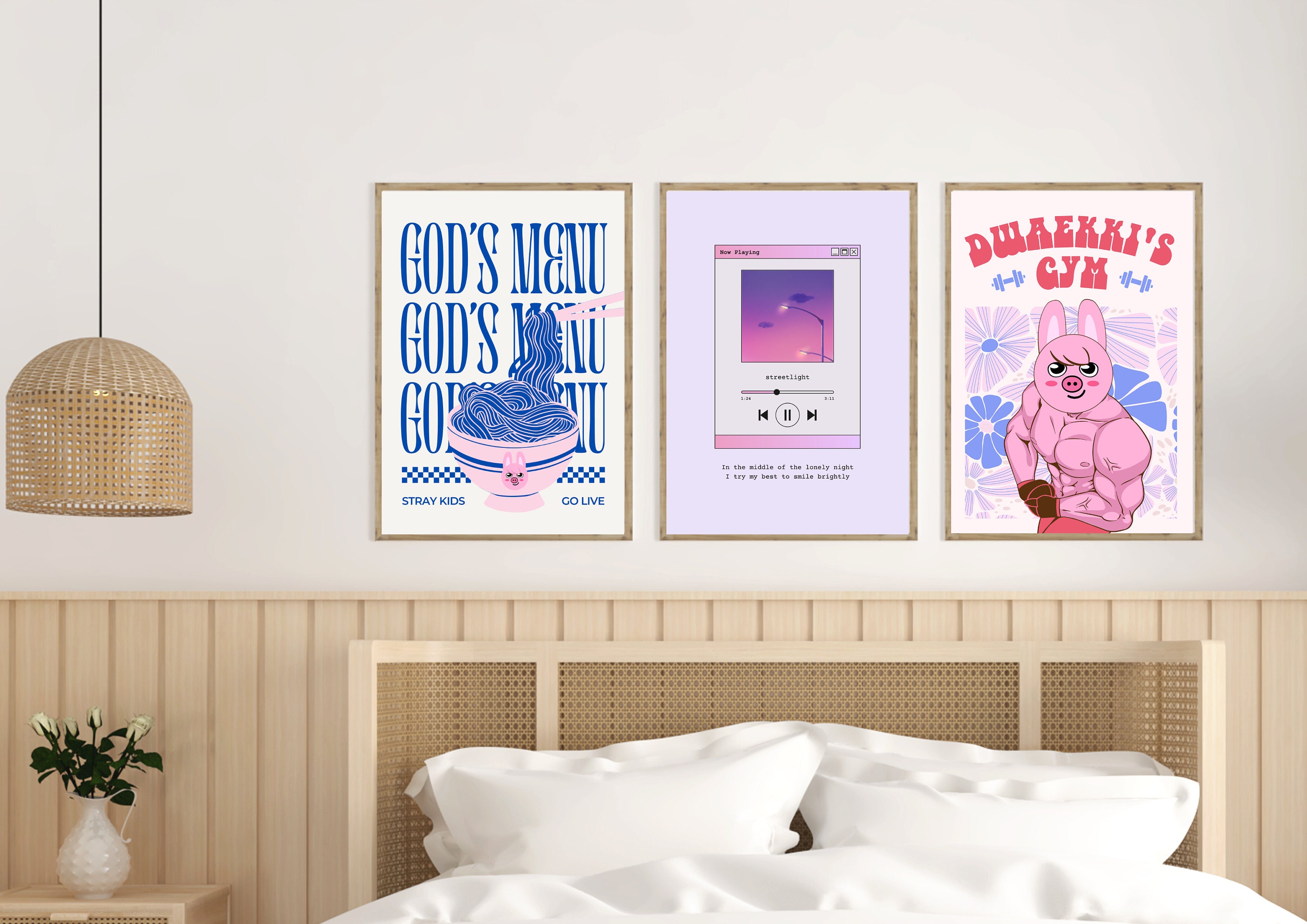 Stray Kids God's Menu Poster Digital Download, SKZ Music Art Print, A5 ...