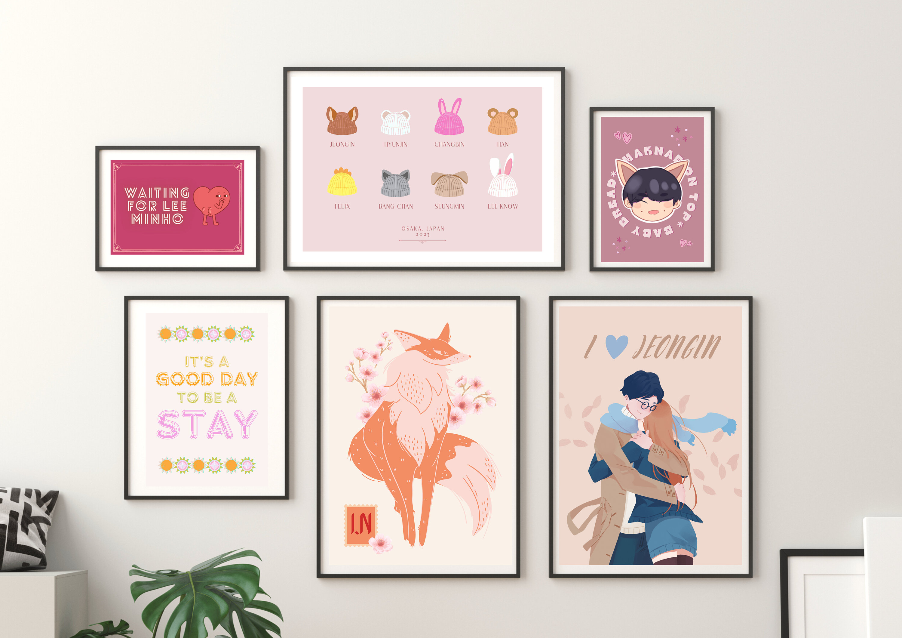 Stray Kids I.N Fox Art Print Digital Download SKZ Jeongin - Etsy