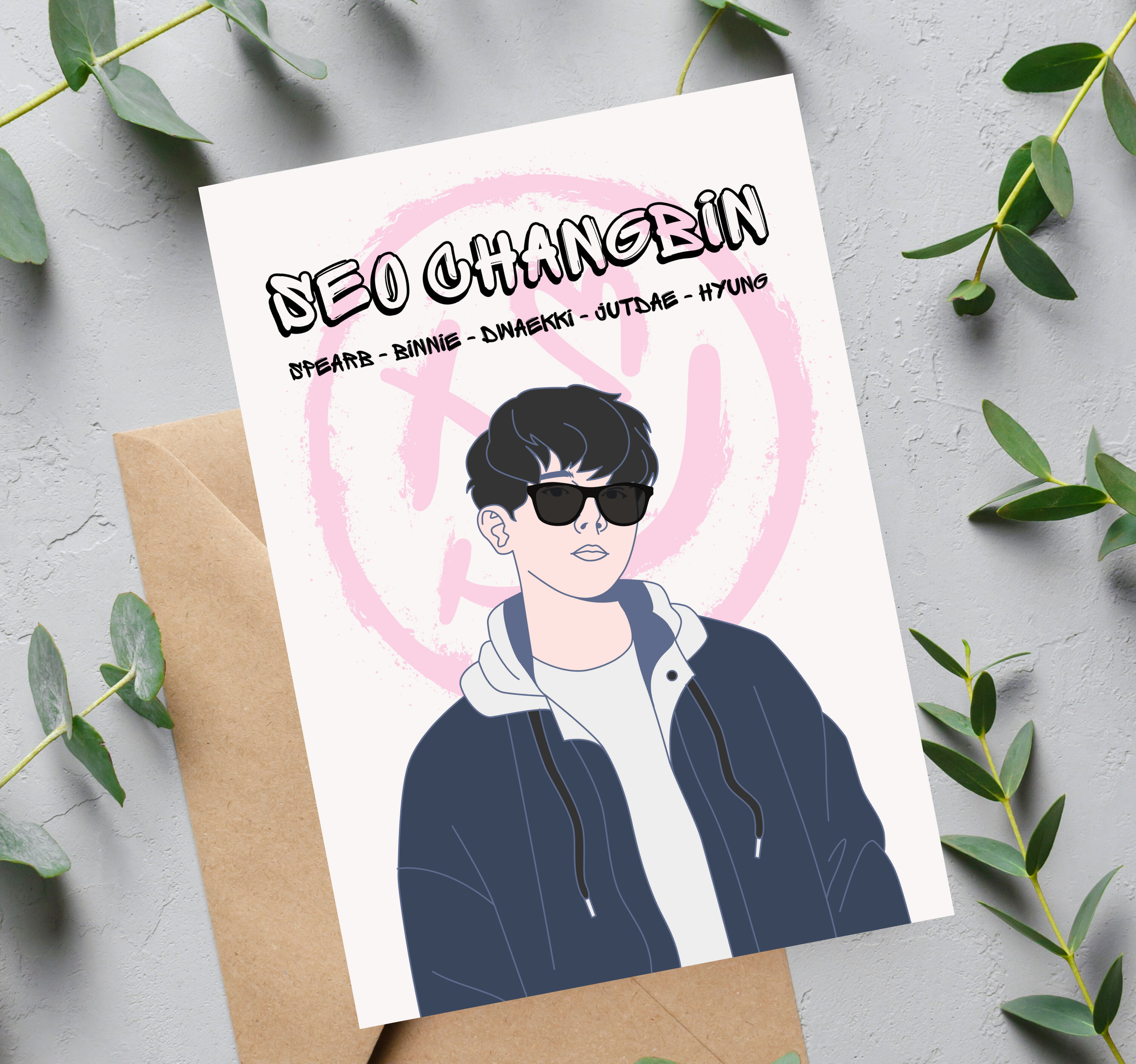 Stray Kids Seo Changbin Art, Digital Download, SKZ Changbin Poster, A4 ...