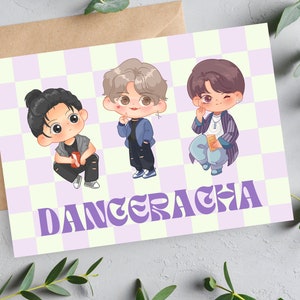 Stray Kids Danceracha Poster Digital Download, SKZ Felix Hyunjin Lee ...
