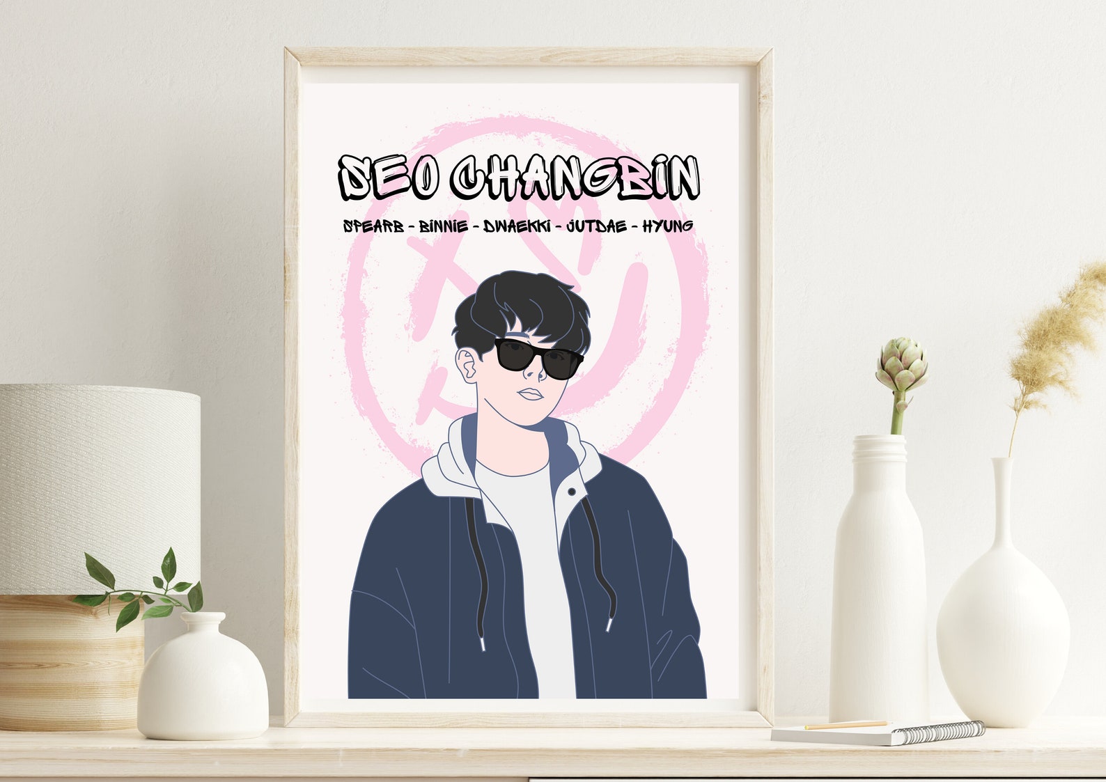 Stray Kids Seo Changbin Art, Digital Download, SKZ Changbin Poster, A4 ...
