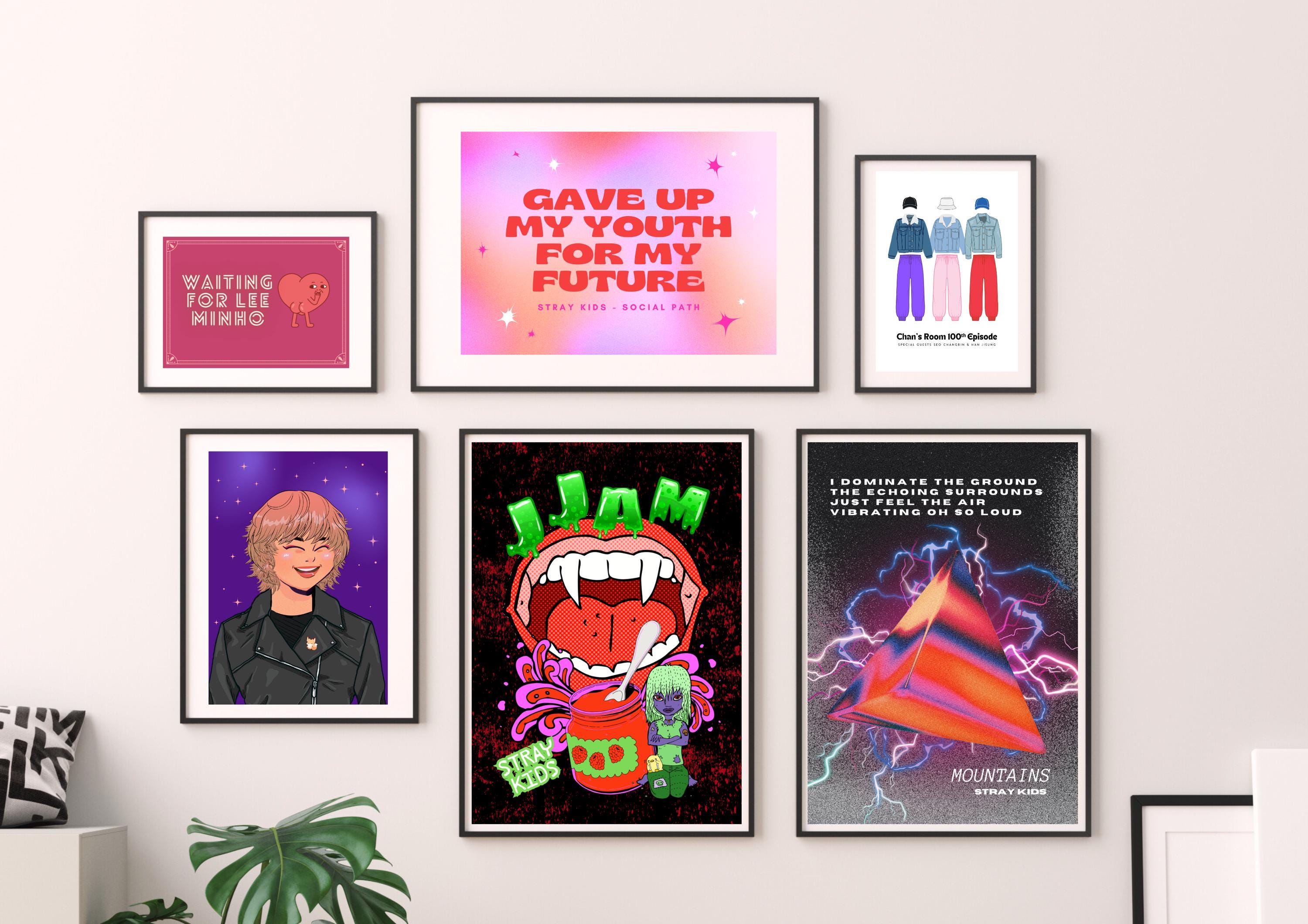 Stray Kids JJAM Art Print Digital Download, SKZ ATE Poster, A4 and A5 ...