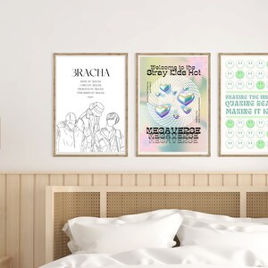 Stray Kids MEGAVERSE Art Print Digital Download, SKZ Rock Star Poster ...