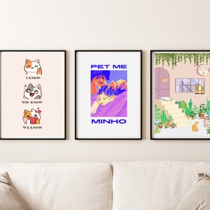 Lee Know, Stray Kids Art, Soonie Doongie and Dori, SKZ Poster, Digital ...