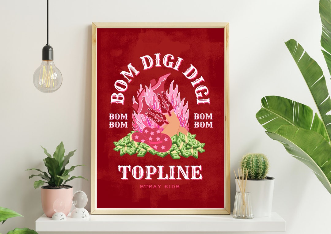 Stray Kids Topline Art Print Digital Download, SKZ 5 Star Poster, A4 ...