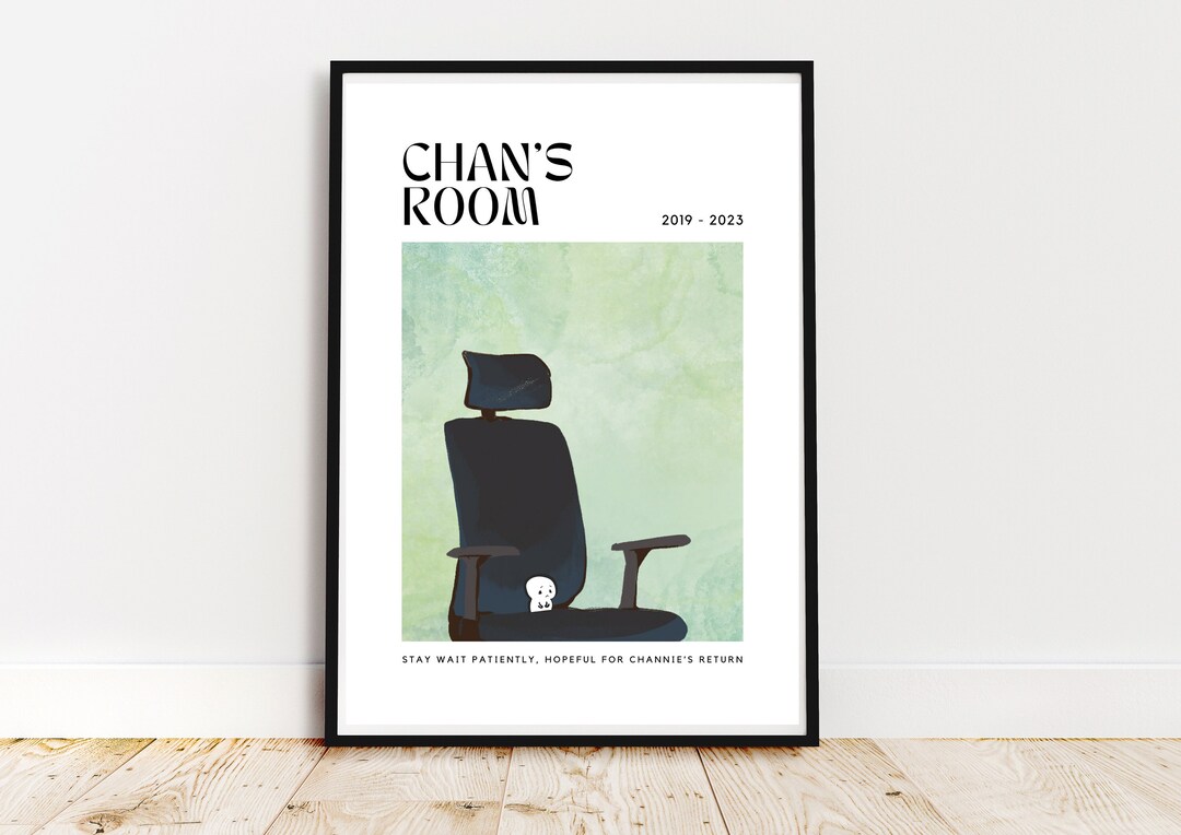 Stray Kids Bang Chan Art Print, Chan's Room Digital Download SKZ Poster ...