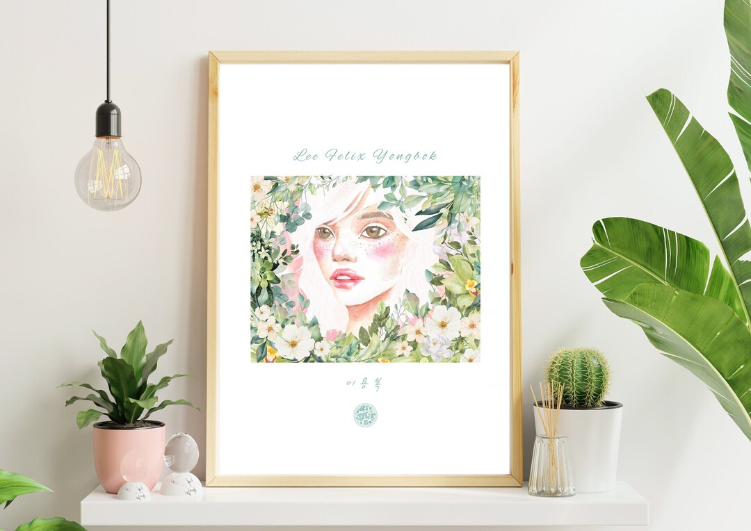 Stray Kids Felix Art Print Digital Download, SKZ Lee Felix Portrait in ... Stray Kids Felix Art Print Digital Download, SKZ Lee Felix Portrait in ...