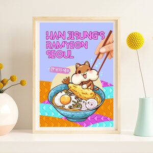 Stray Kids Han Jisung Art Print, Digital Download, SKZ Han Quokka ...