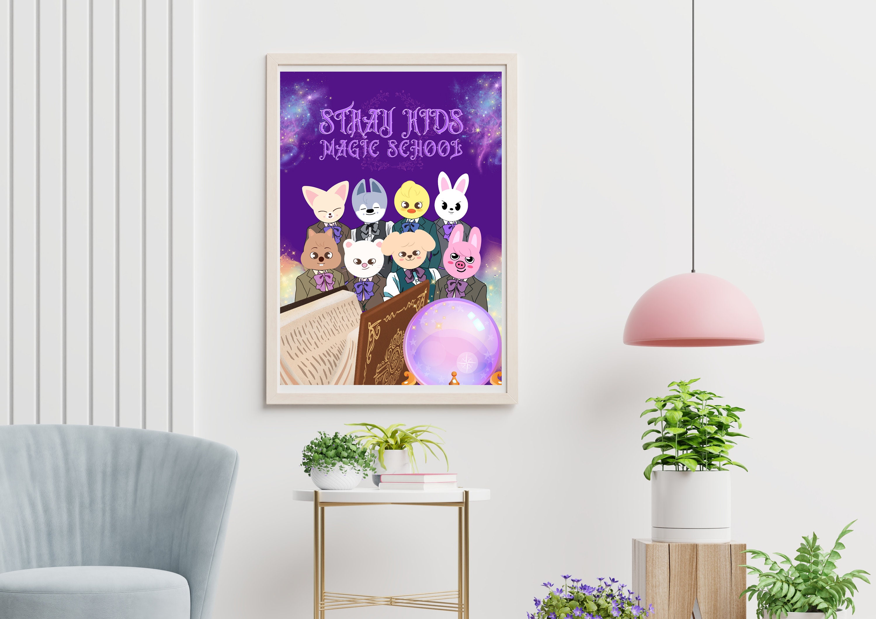 SKZ Magic School Stray Kids Art Digital Download, Skzoo Poster, Digital ...