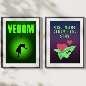 Hyunjin Venom Art Print, Digital Download, Stray Kids Venom Poster ...