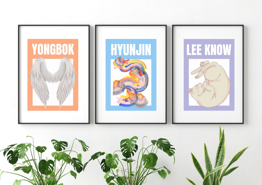 Danceracha Art 3 Poster Set SKZ Digital Download Stray Kids - Etsy