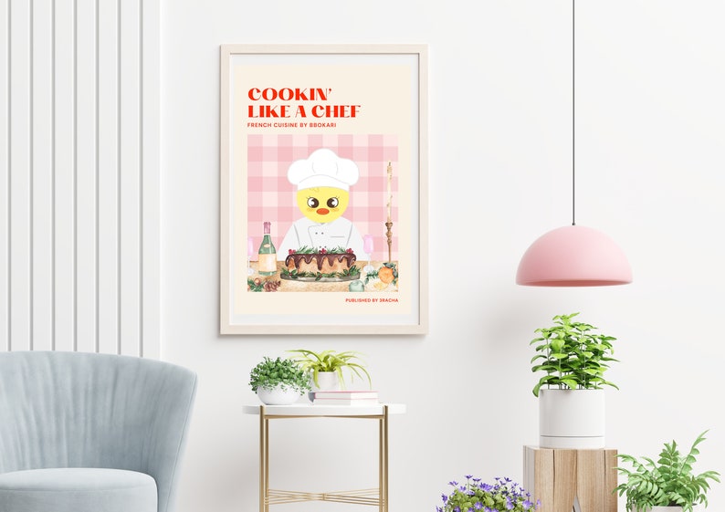 Stray Kids God's Menu Cookin Like A Chef Art Print Digital Download ...