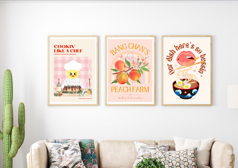 Stray Kids God's Menu Cookin Like A Chef Art Print Digital Download ...
