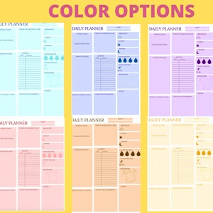 Onenote Daily Planner Template - Etsy