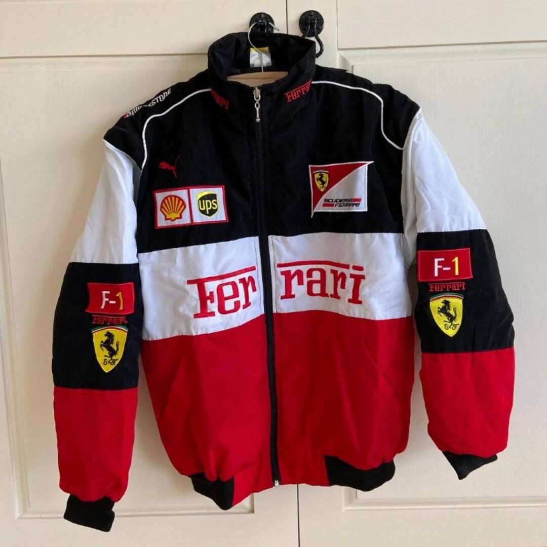 Unisex Ferrari F1 Racing Bomber Jacket - Etsy