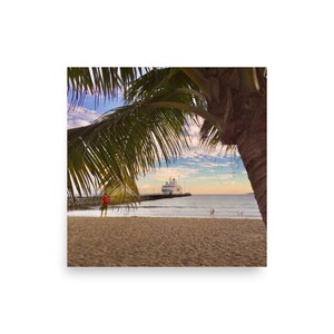 Semester at Sea Ship Travel Poster Semester at Sea Art, Costa Rica ...