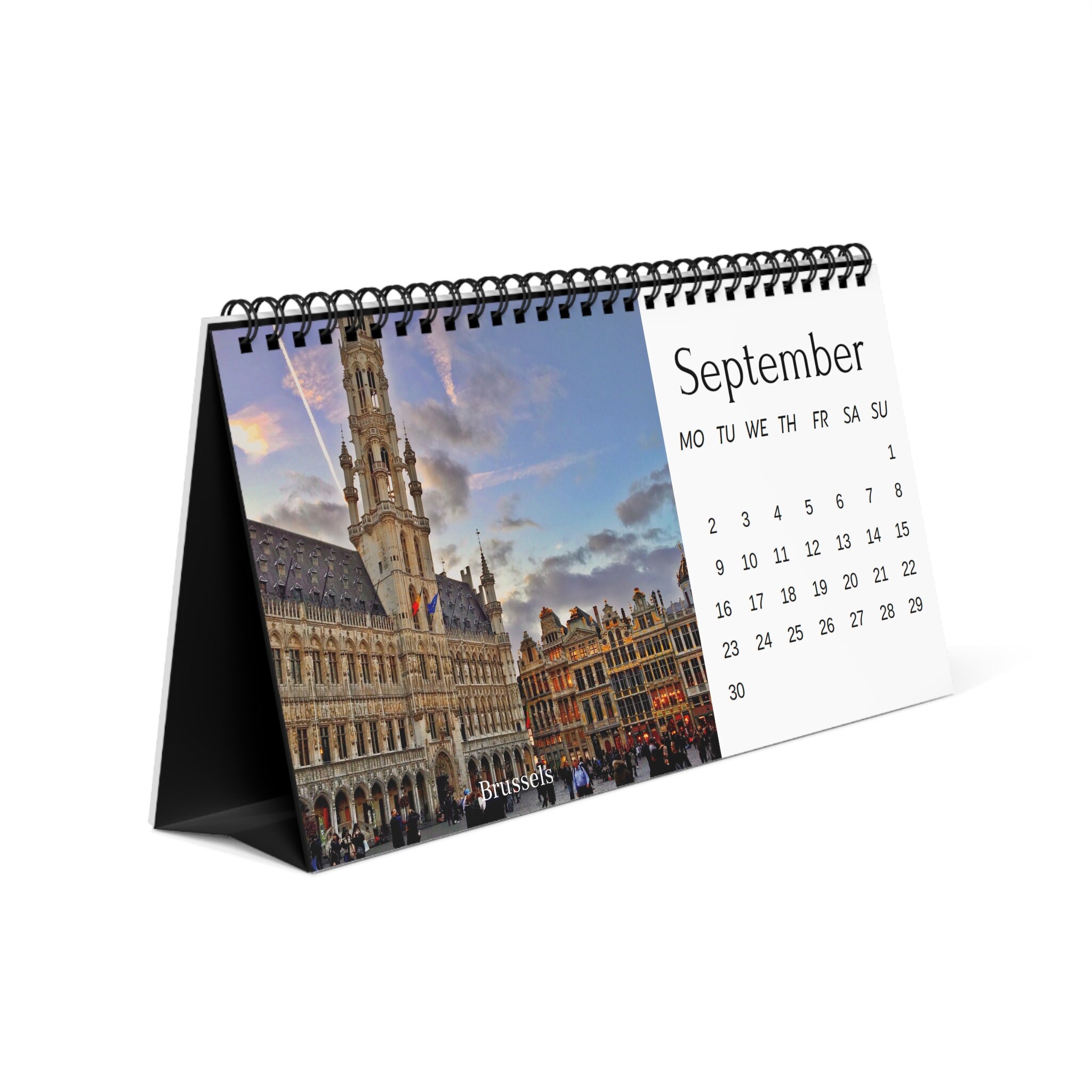 European Cities 2024 Desk Calendar; 2024 Europe Calendar sold by Denis ...