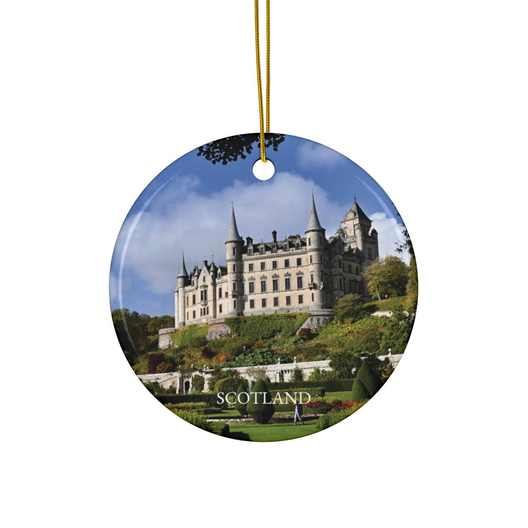 Dunrobin Castle, Scotland Ceramic Ornament, Scotland Ornaments ...