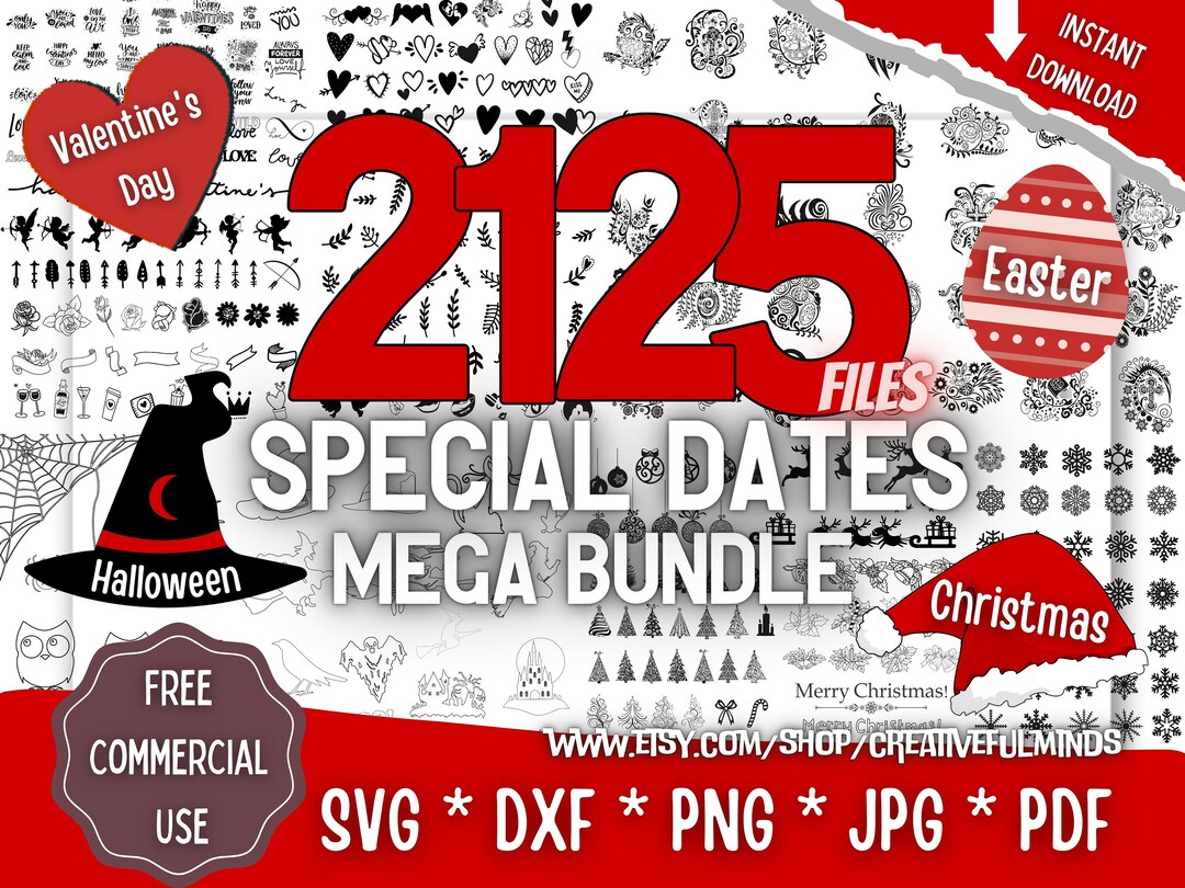 Halloween, Christmas, Valentine’s Day, Easter | Special Dates Mega ...