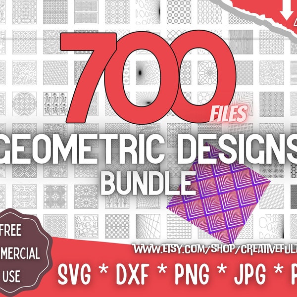 Cricut Geometric Designs - Etsy