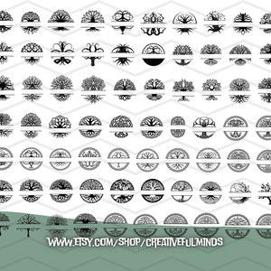 Celtic Tree Monograms SVG Bundle | Life Tree SVG | for Cricut, CNC ...