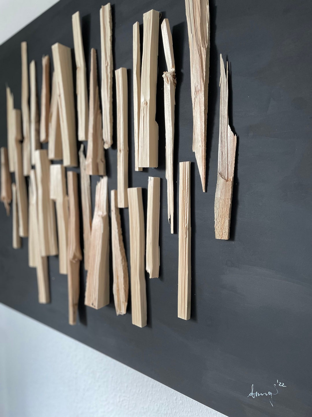 Wood Mural - Etsy