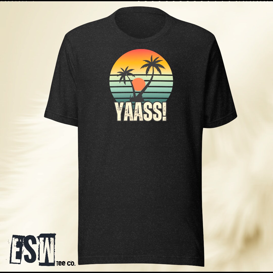 Yaass Funny Men's, Women's Unisex T-shirt - Etsy