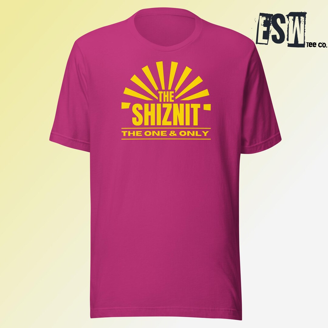 The Shiznit Funny Graphic Print Tee Men's, Women's Unisex T-shirt - Etsy