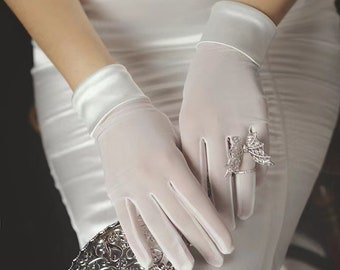 Shiny Opera Gloves - Etsy