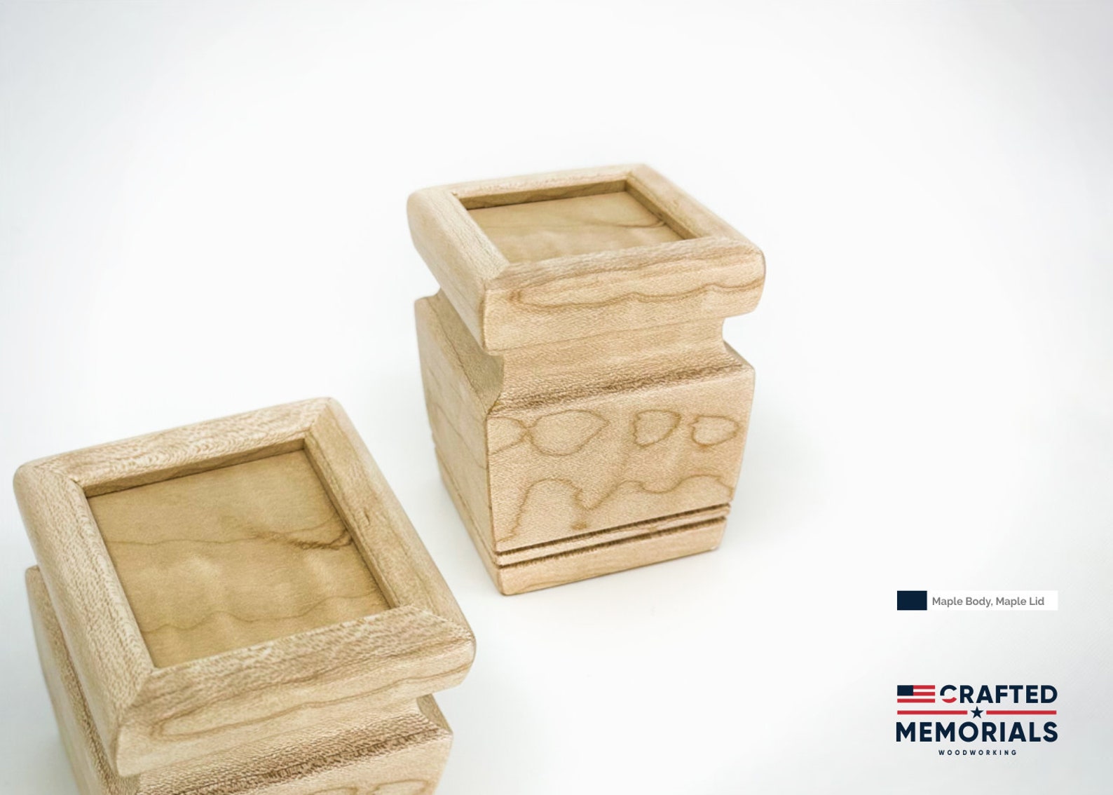 Keepsake Urn | Mini Wooden Urn | Small Urn for Ashes - Handmade in the ...