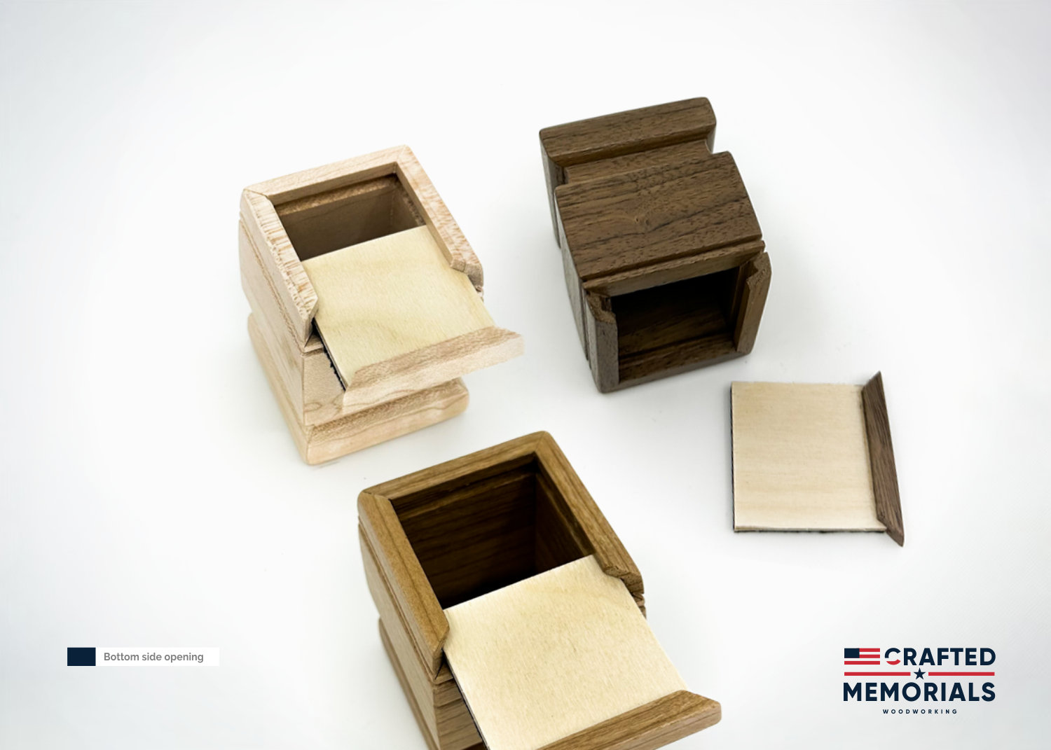 Keepsake Urn | Mini Wooden Urn | Small Urn for Ashes - Handmade in the ...