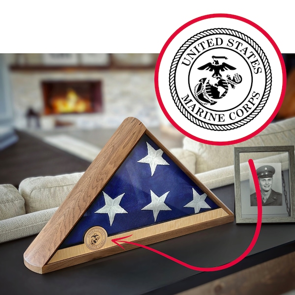Marine Corps Display Case - Etsy