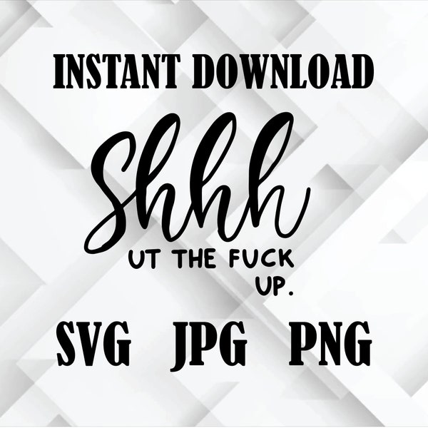 Stfu Png - Etsy