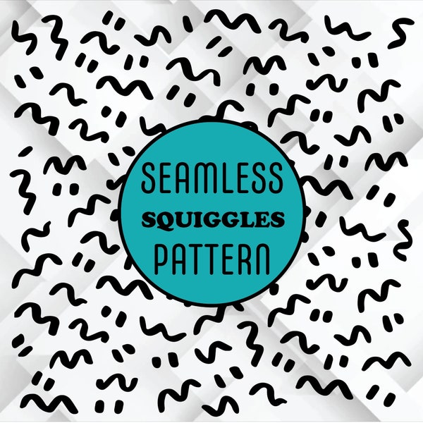 Squiggly Pattern - Etsy