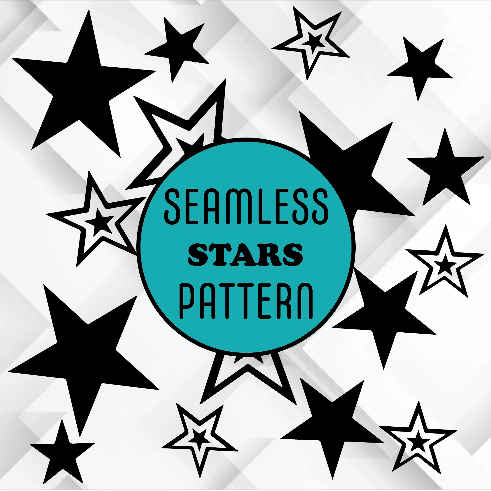 Instant Download, Png, SVG DOWNLOAD Pattern, Seamless, Stars - Etsy