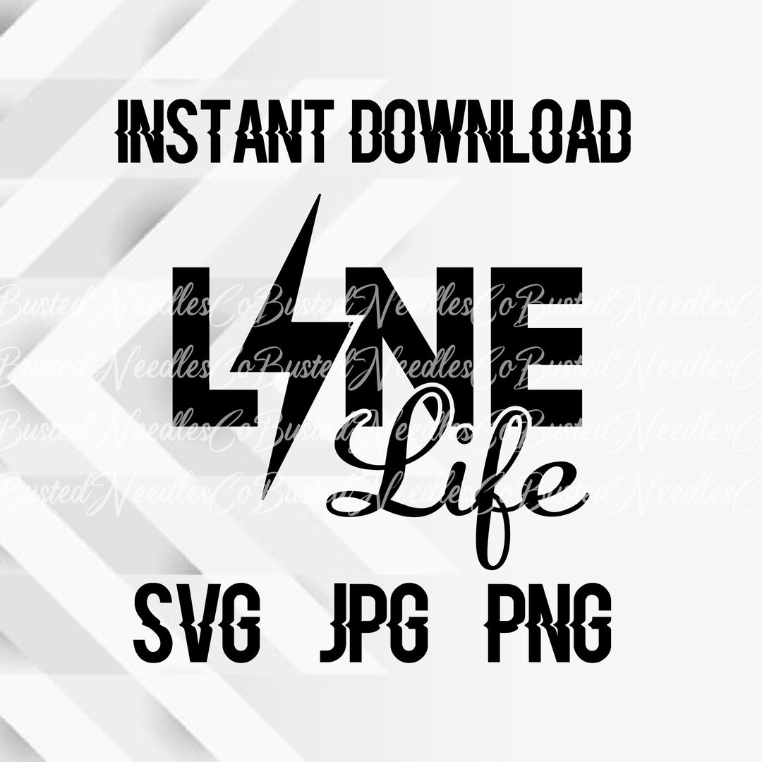 Instant Download, Png, SVG DOWNLOAD Line Lifepng, Instant Download - Etsy