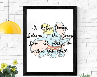 Dumbo Welcome Sign - Etsy