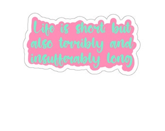 Jenna Sticker - Etsy