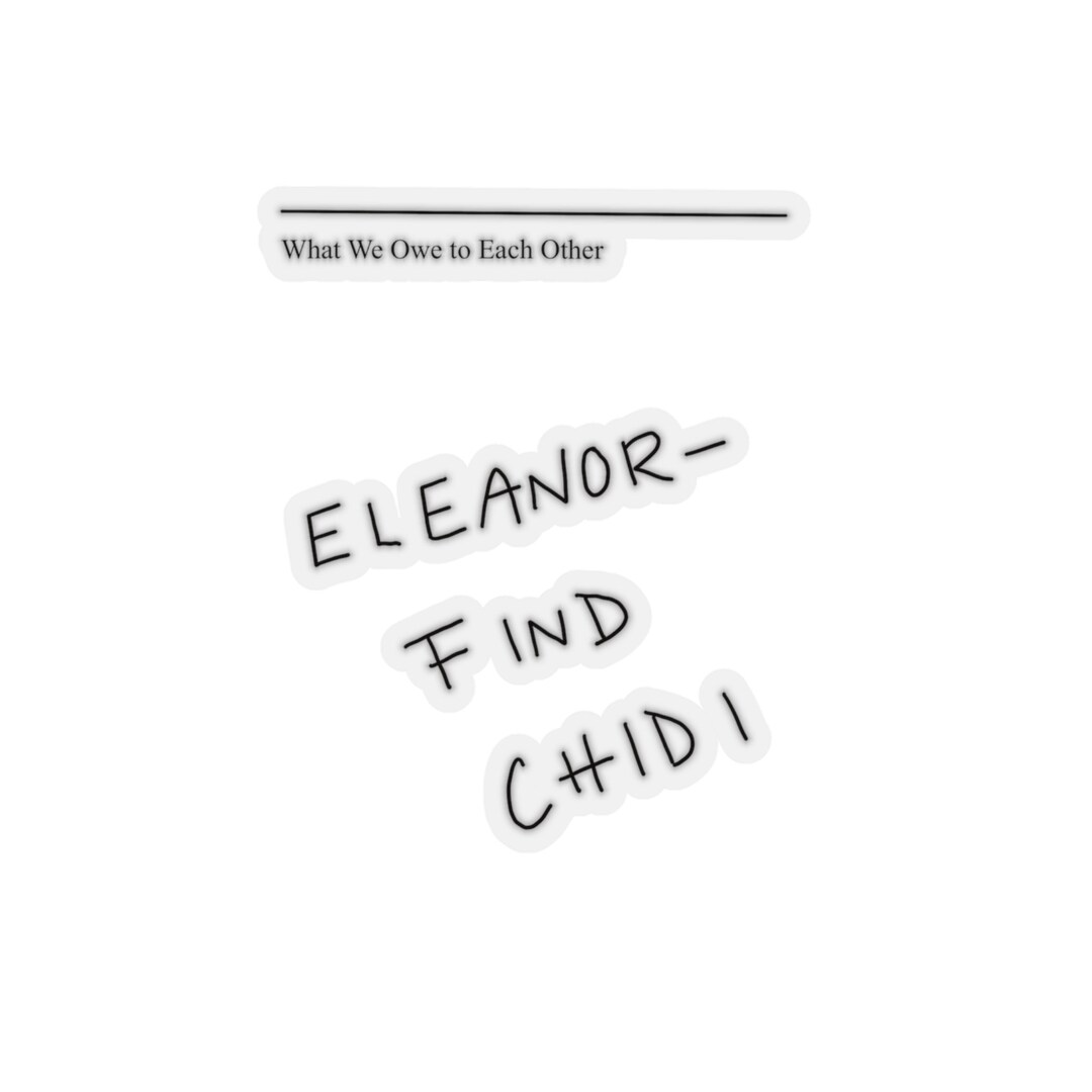 The Good Place Eleanor Find Chidi Kiss-cut Sticker - Etsy