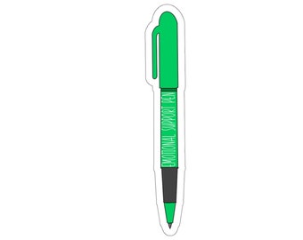 Emotional Support Pen - Etsy