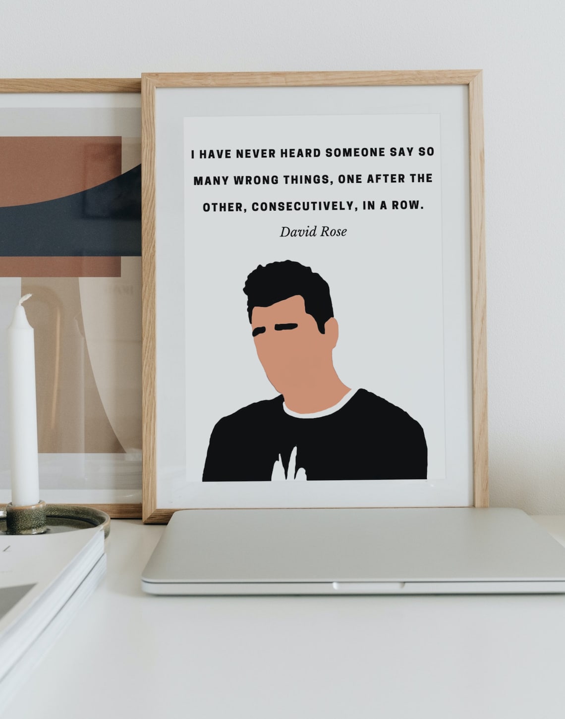 Schitt's Creek - David Rose Quote - Etsy