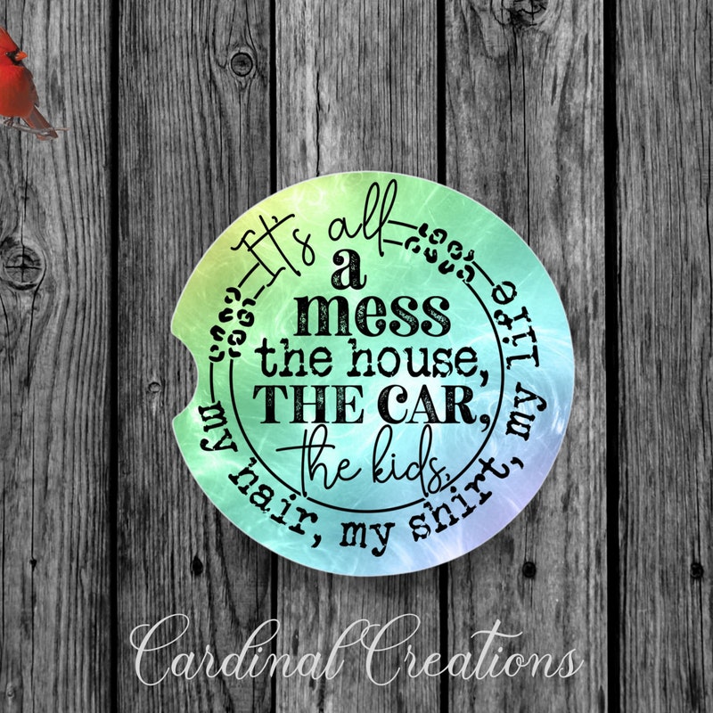 Funny Car Coaster Dtf - Etsy