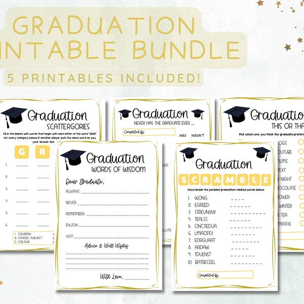 Has the Grad Ever Game - Etsy