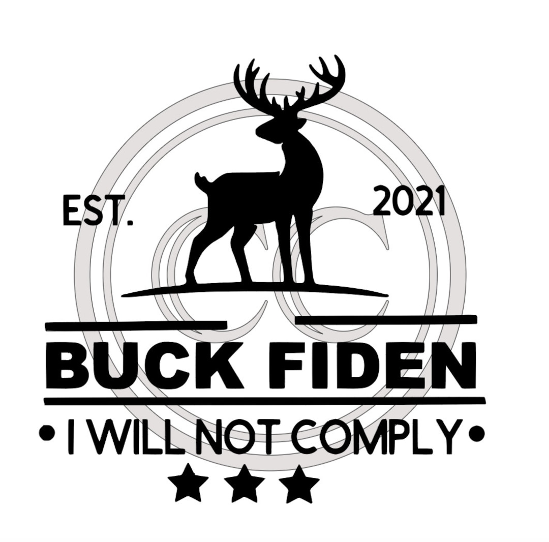 Buck Fiden SVG - Etsy
