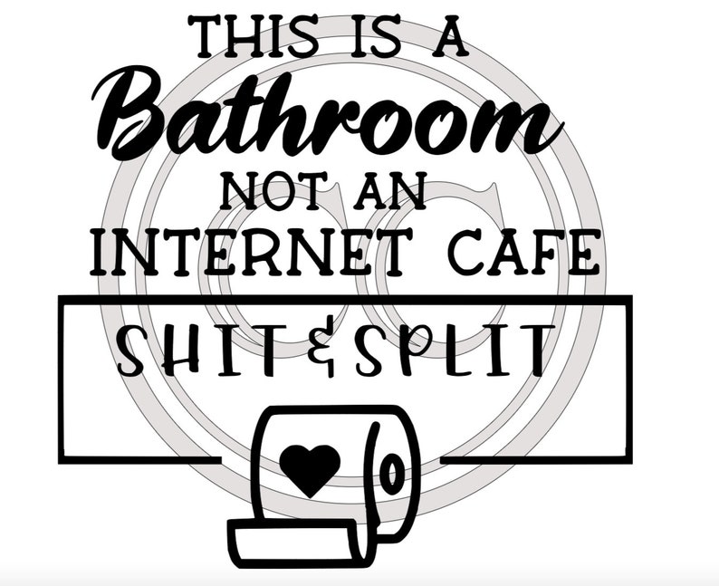 Shit and Split SVG - Etsy Hong Kong