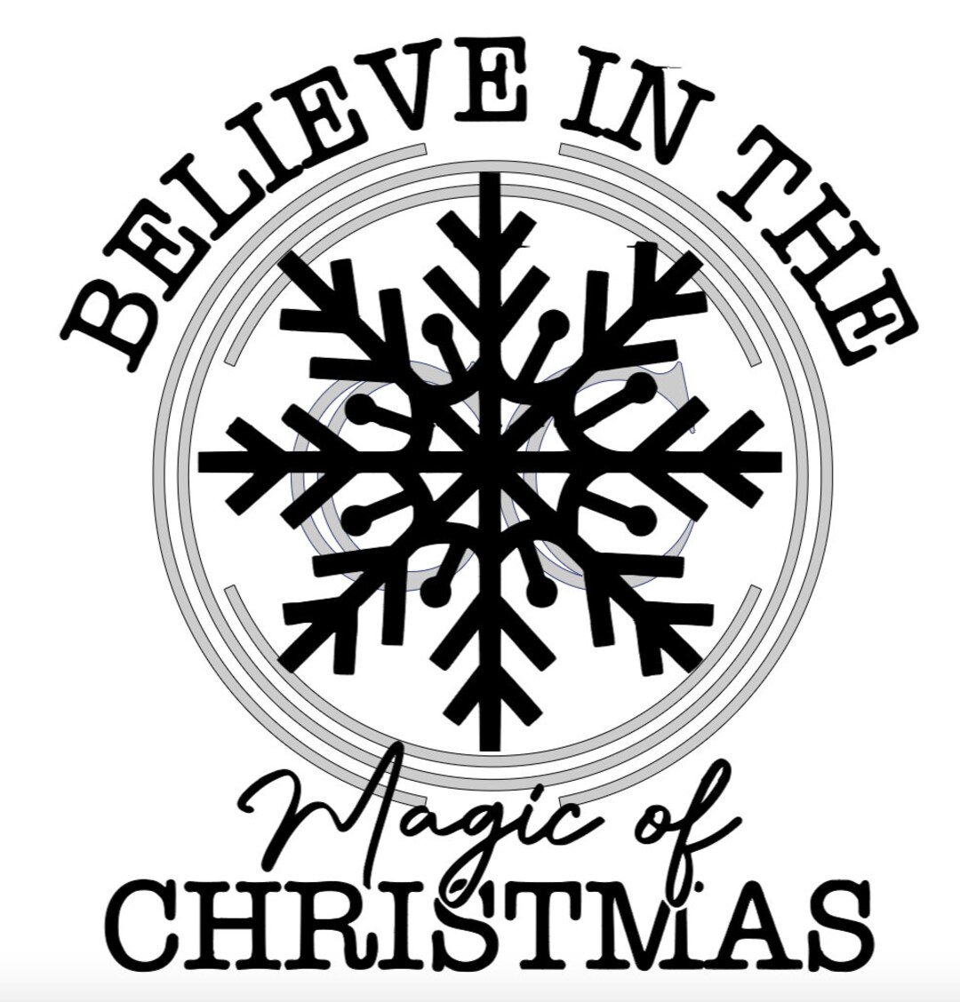 Believe in the Magic of Christmas SVG - Etsy