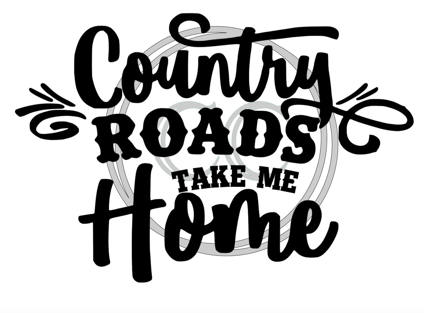 Country Roads Take Me Home SVG - Etsy Country Roads Take Me Home SVG - Etsy