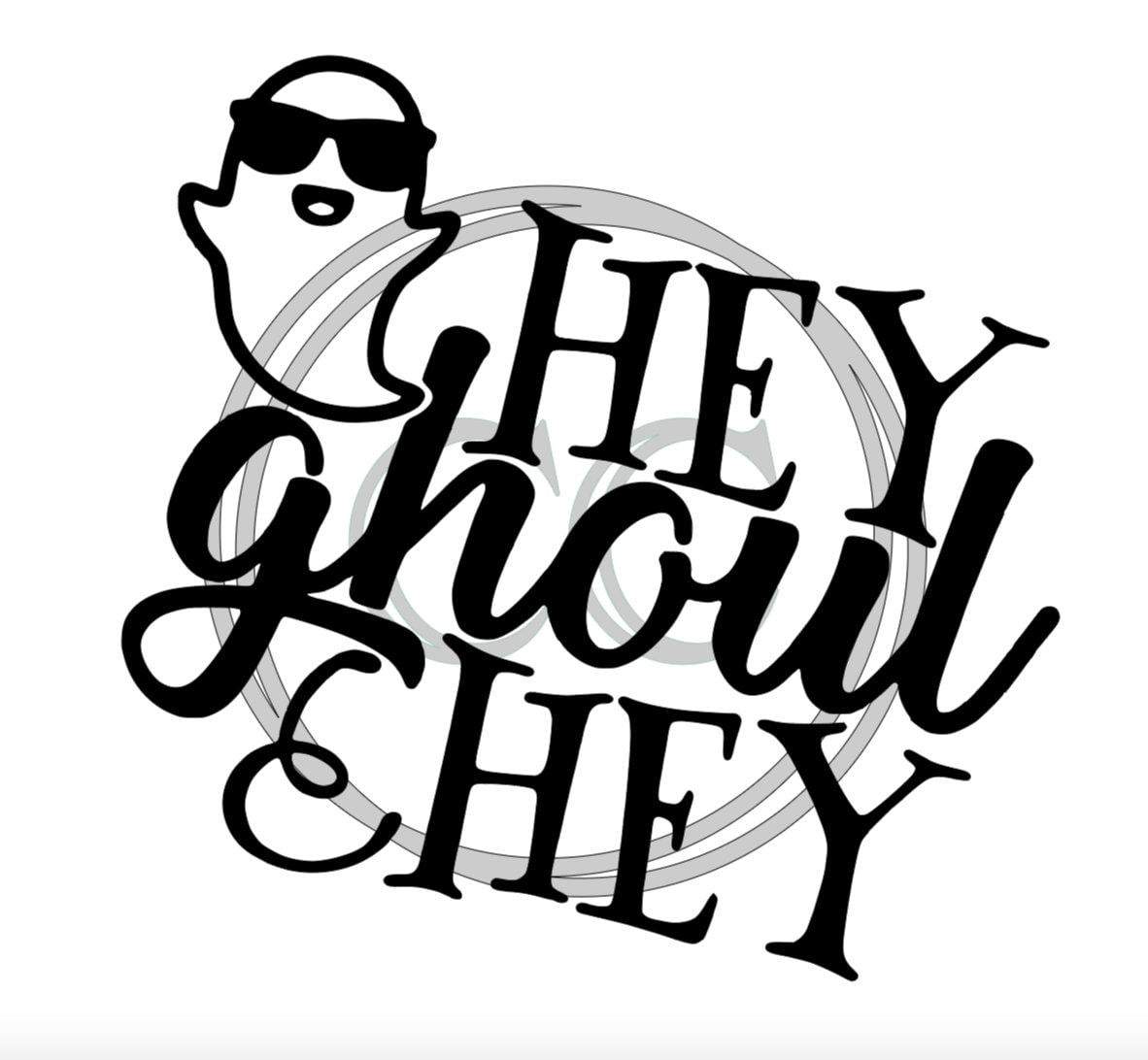 Hey Ghoul Hey SVG - Etsy